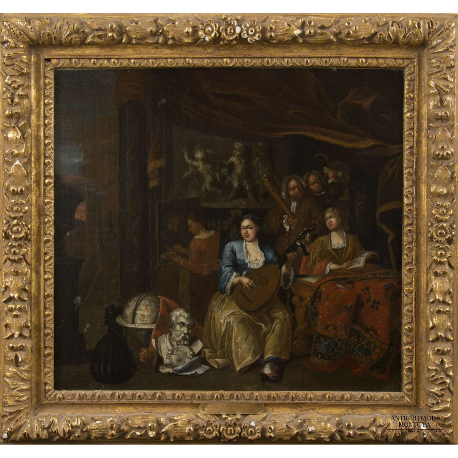 Antigüedades Montoya · FRANZ XAVER HENDRIK VERBEECK (Antwerp, 1686 ...