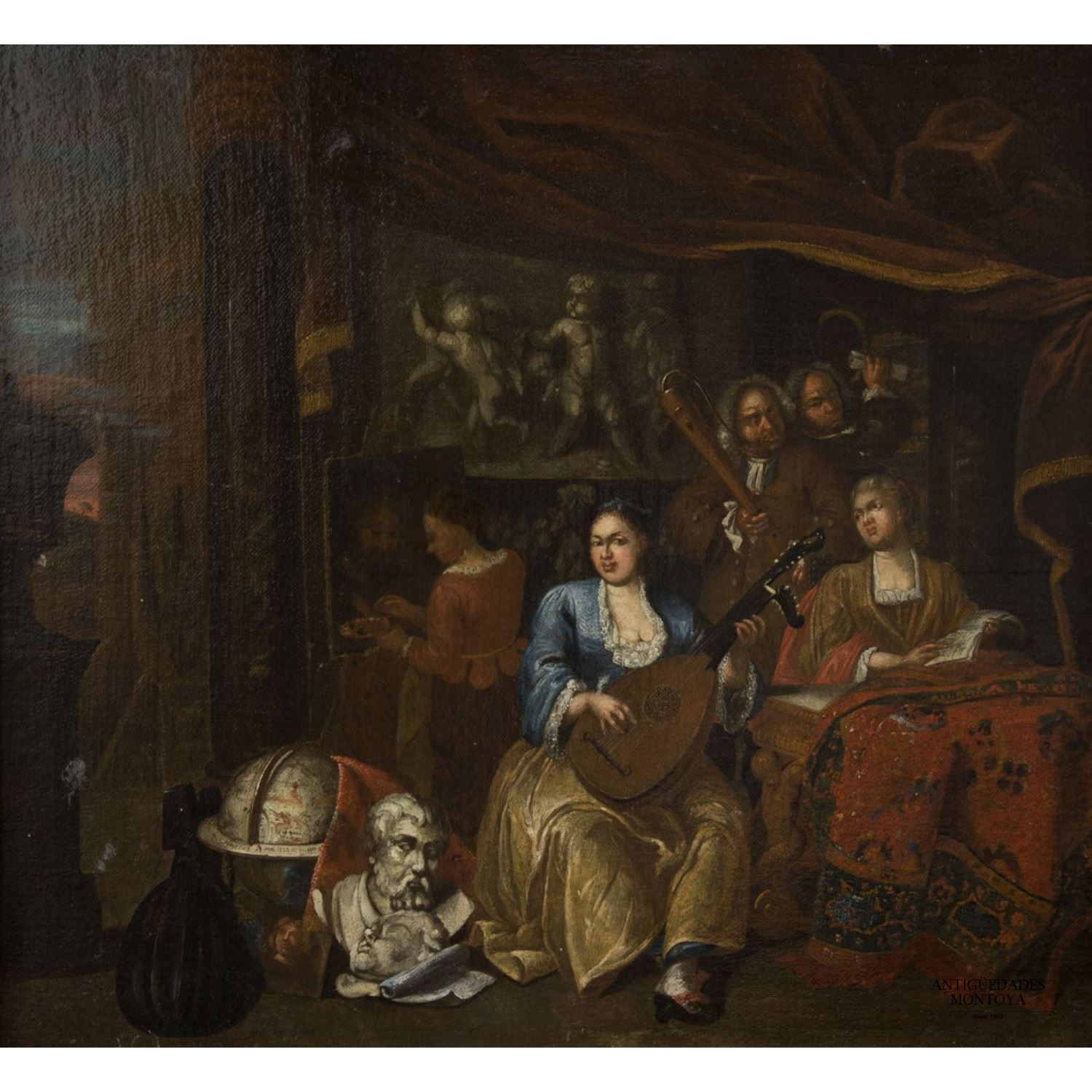 Antigüedades Montoya · FRANZ XAVER HENDRIK VERBEECK (Antwerp, 1686 ...